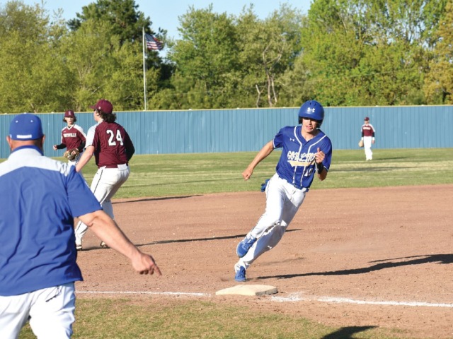 Goblins rounding bases in 4A-1 race - Harrison High School | Harrison ...