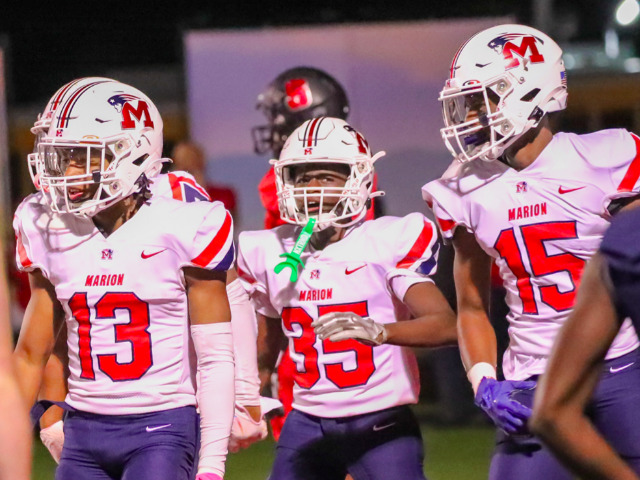 Marion receivers do it all for Pats - Marion High School | Marion High ...