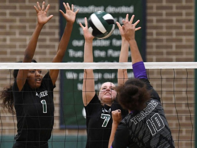 Baker helps Rudder volleyball team put away Waco University in four ...