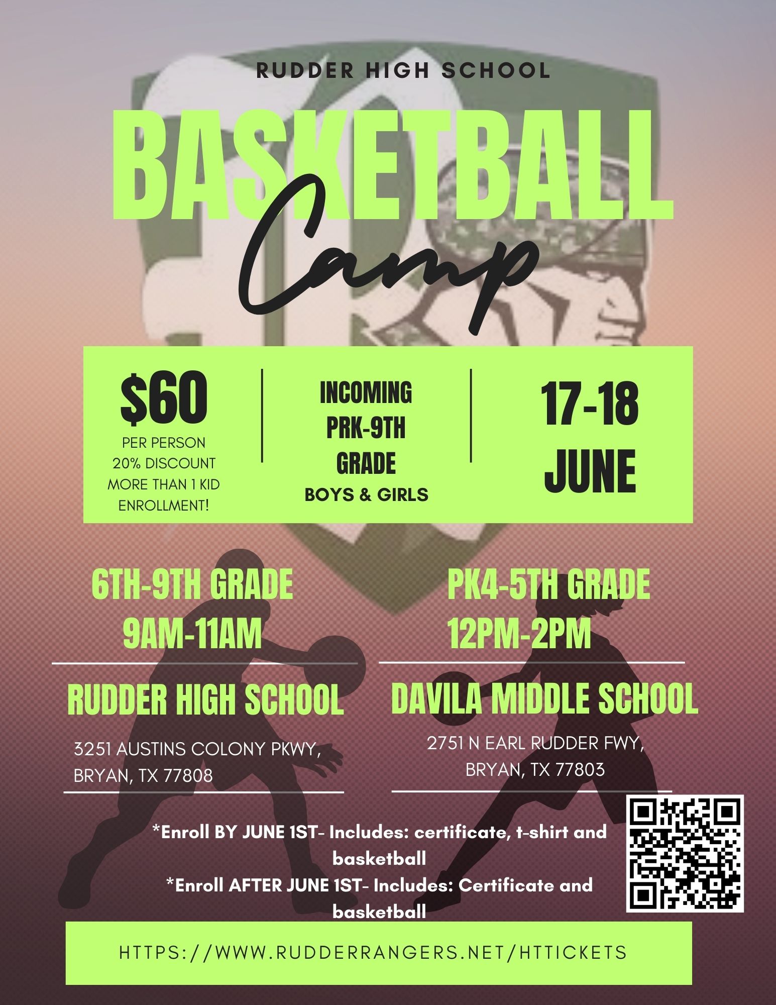 Rudder High School (Bryan, TX) Athletics