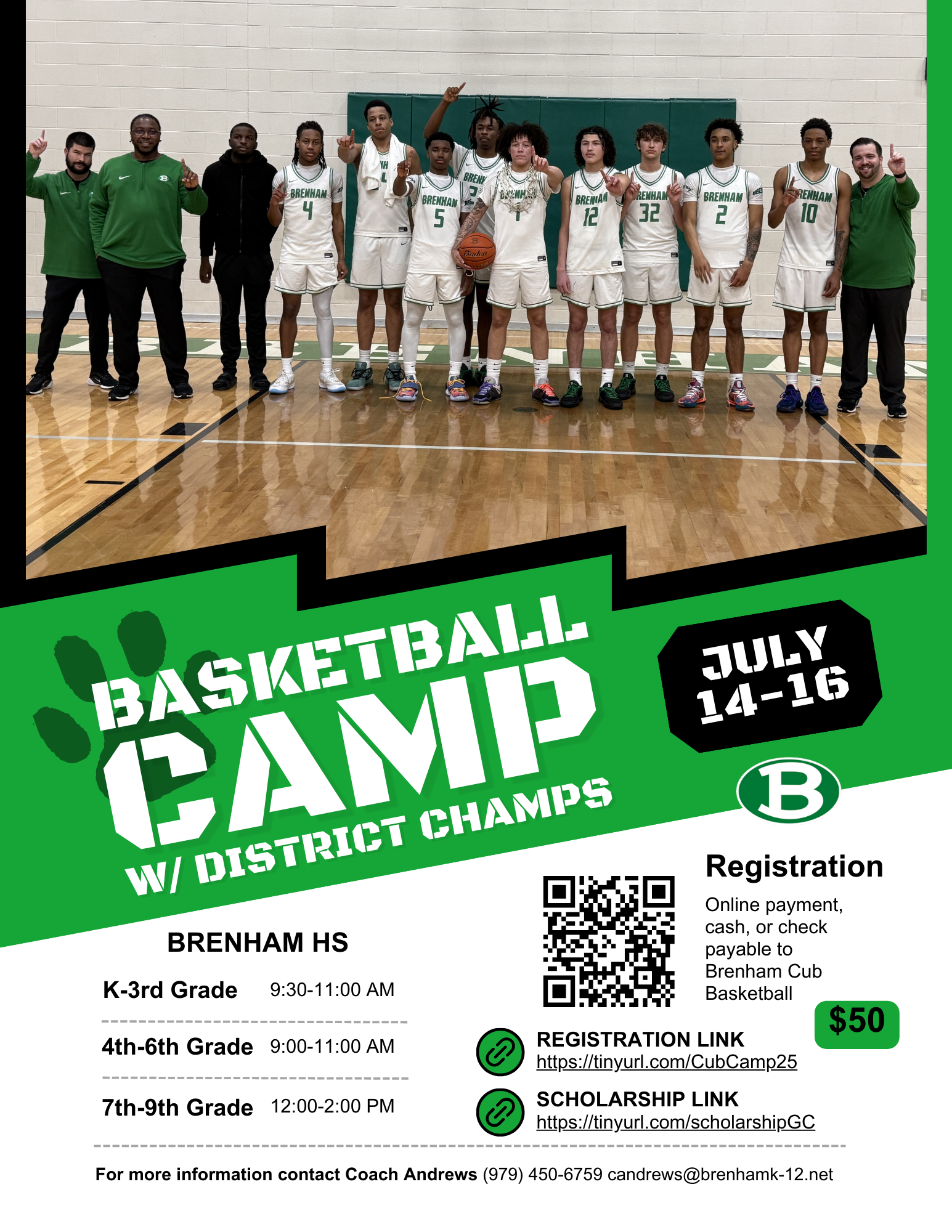 Brenham High School (Brenham, TX) Athletics - Schedules, Scores, News ...