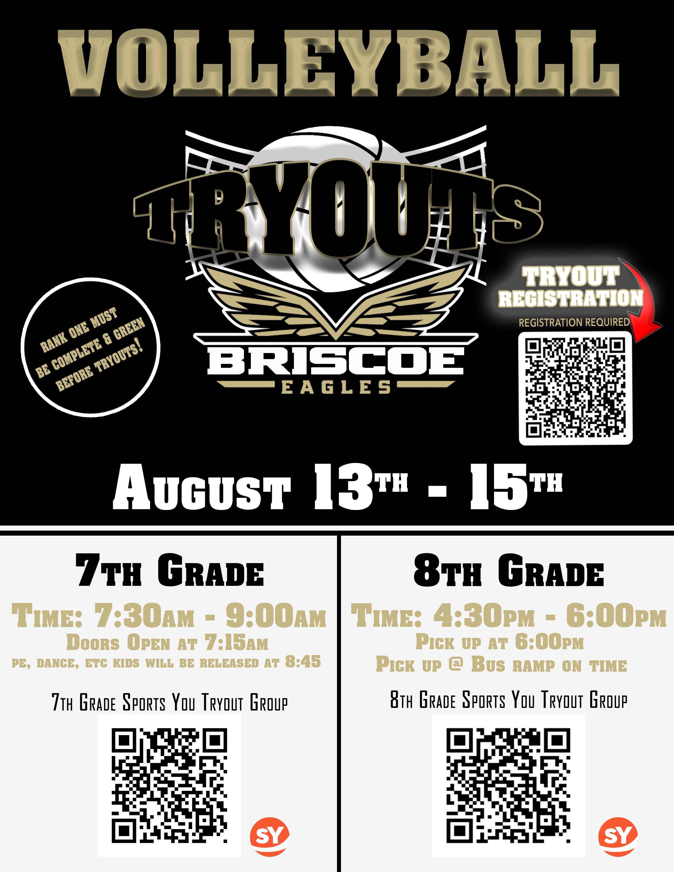 Briscoe Junior High Volleyball | Girls