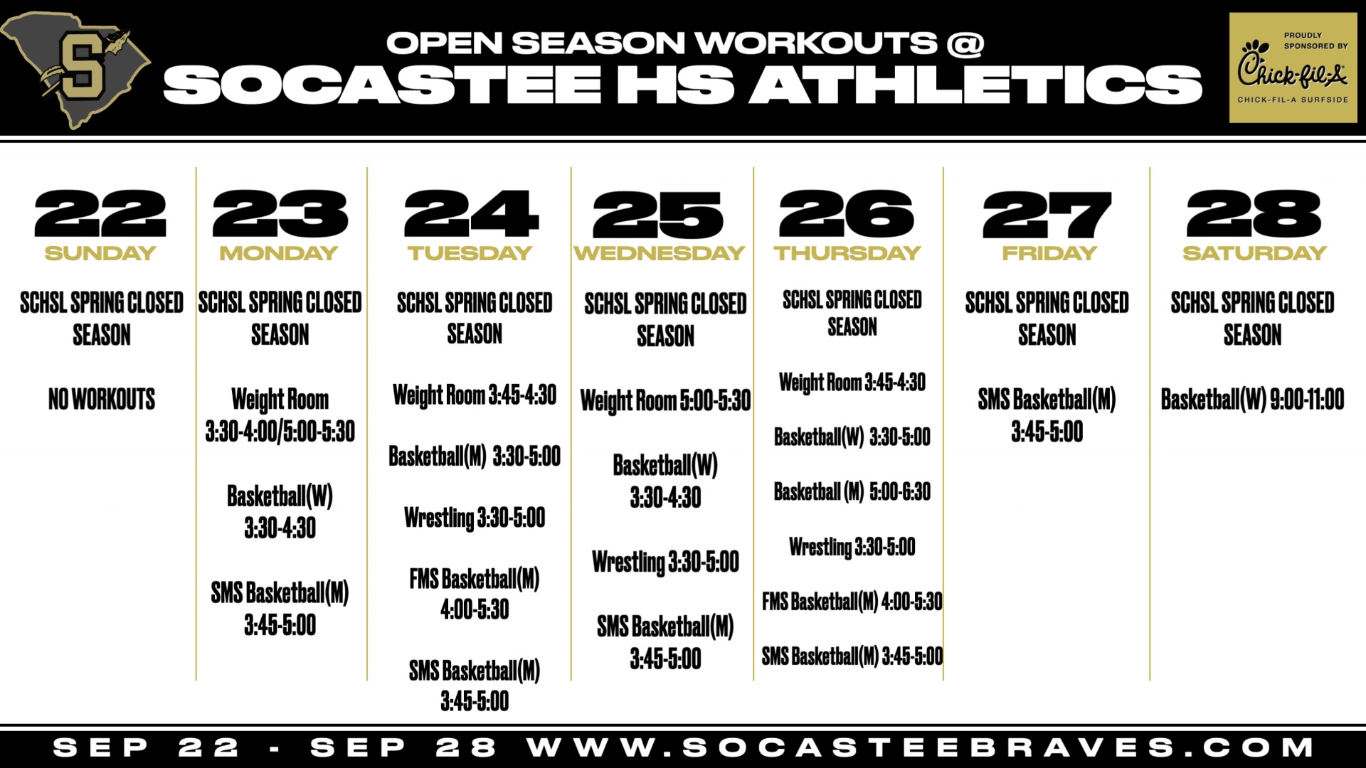 Socastee High School (Myrtle Beach, SC) Athletics - Schedules, Scores ...