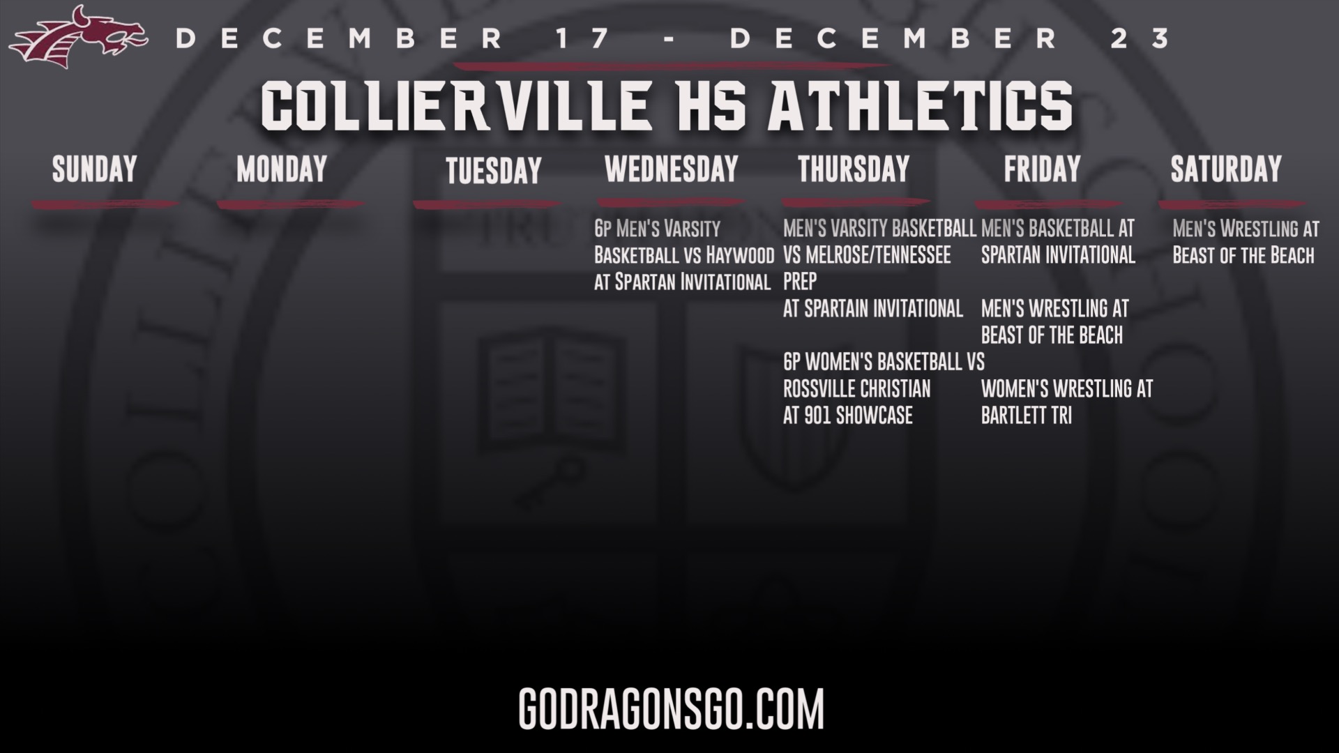 Collierville High School (Collierville, TN) Athletics