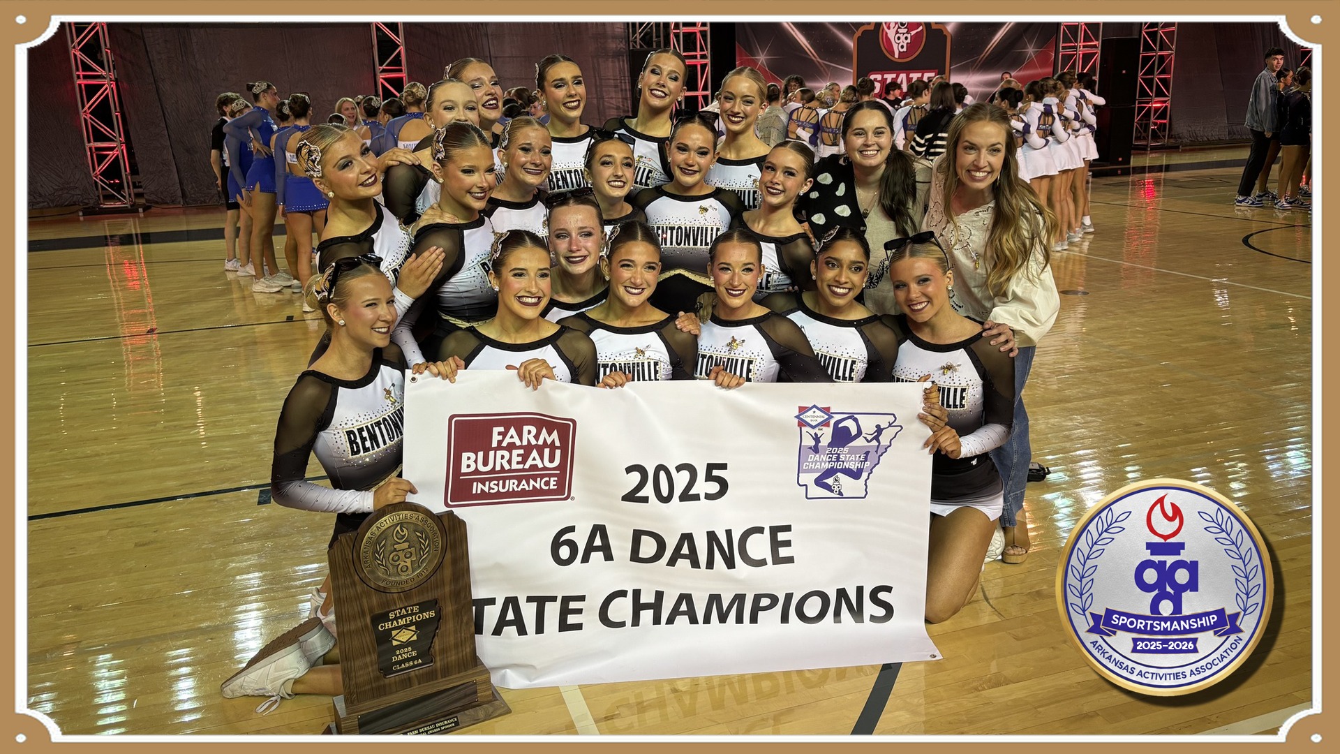 West Joins In Celebration Of Bentonville's Dance Championship - AAA